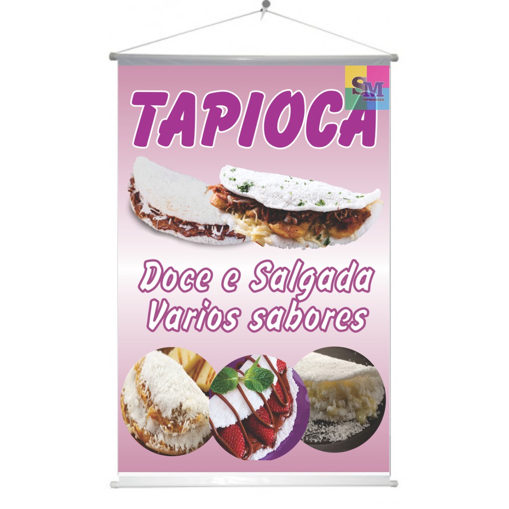 Banner 40x60 Tapioca n40 | Shopee Brasil