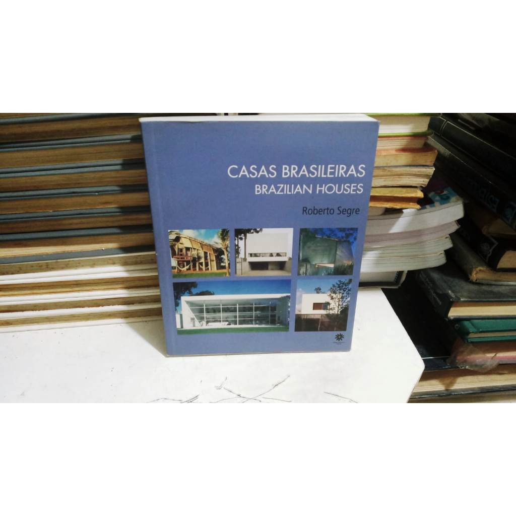 Livro: Casas Brasileiras - Brazilian Houses - Roberto segre | Shopee Brasil