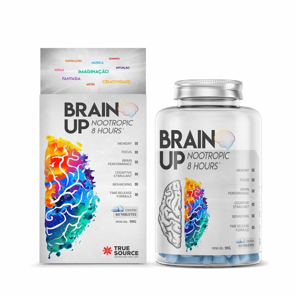 Nootropico Brain Up 60 Tabletes True Source - TRUE SOURCE NUTRITION ...