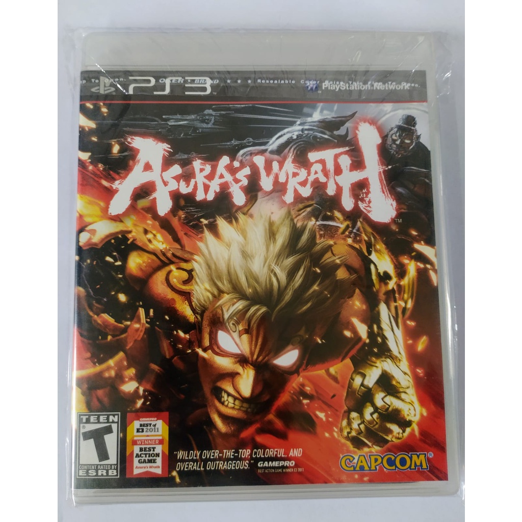 Asura's Wrath PS3 Original Mídia Física Pronta Entrega | Shopee Brasil