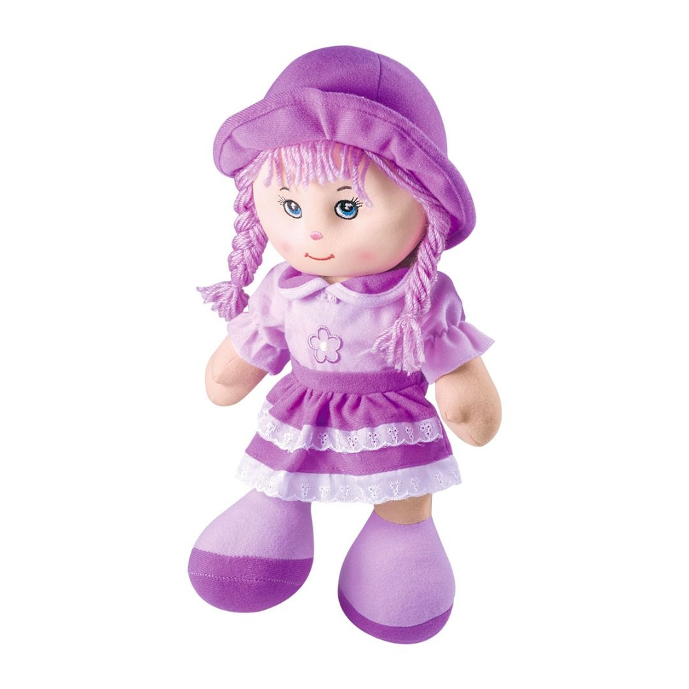 Boneca de Pano 38 cm Milk Bonecas De Pano Média Milk 907 | Shopee Brasil