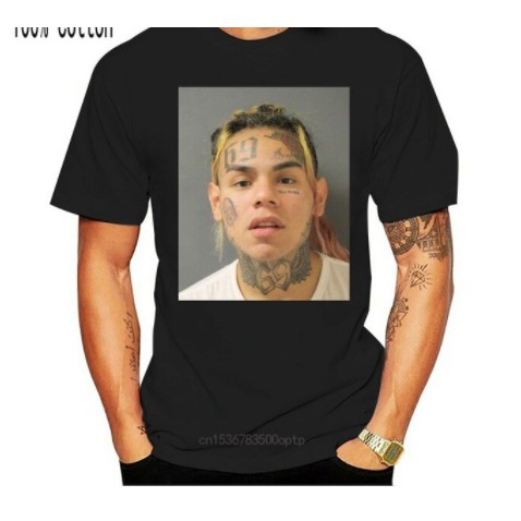 Camiseta basica camisa cantor 6ix9ine hip hop tekashi69 rapper unissex ...