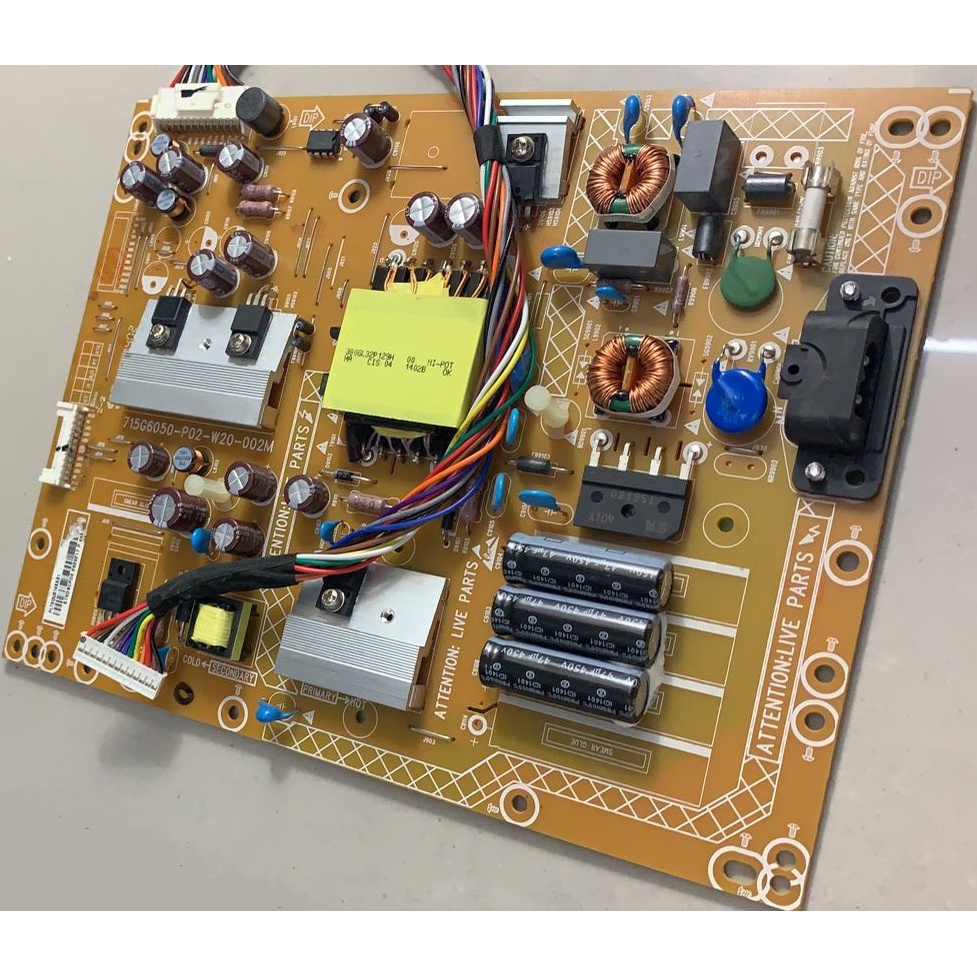 PLACA FONTE TV AOC - LE39D1440/20 - 715G6050-P02-W20-002M C/ FLAT | Shopee Brasil