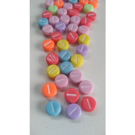 Letra I Letrinha Redonda 7mm | Shopee Brasil