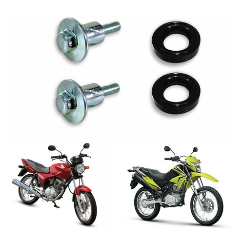Parafuso Tampa Válvula + Retentor Titan Nxr Fan 150 - Par | Shopee Brasil