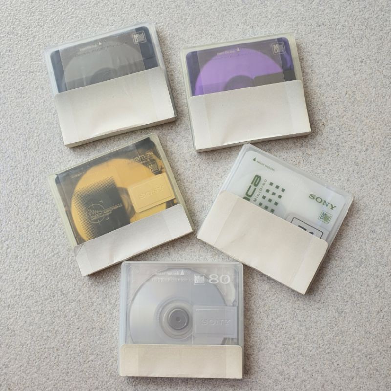 MD Mini Disc regravavel de 74 ou 80 min | Shopee Brasil