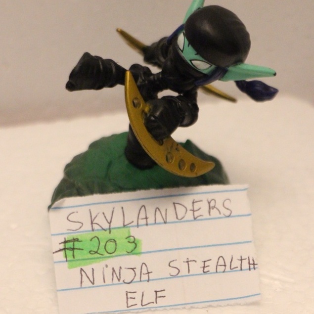 SKYLANDERS # 203 NINJA STEALTH ELF | Shopee Brasil