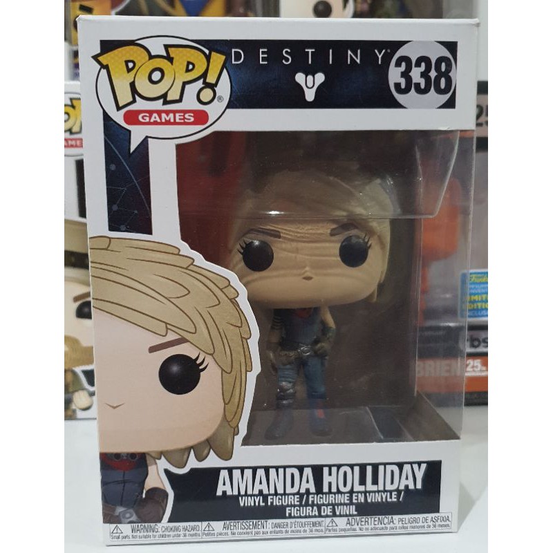 Funko Pop! Games Amanda Holliday Destiny #338 Original | Shopee Brasil