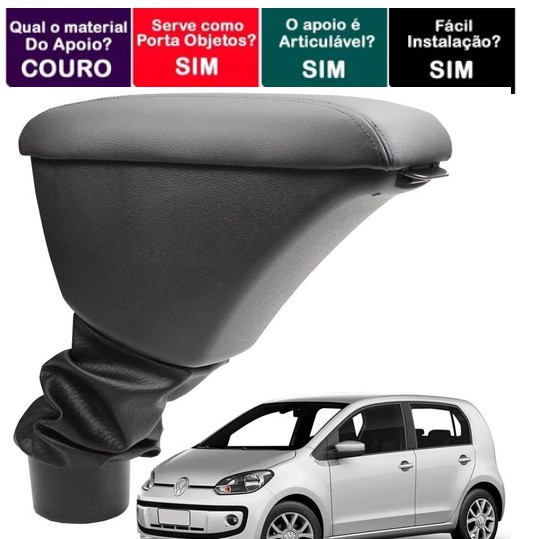 Apoio/descanso De Braço Vw Up 2014... | Shopee Brasil