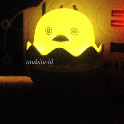 Sensor De Luz Noturna Led Ovo Da Galinha | Shopee Brasil