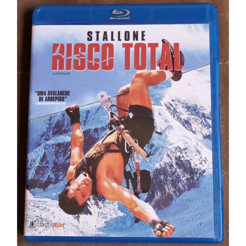 Blu-ray Risco Total Sylvester Stallone Nacional Como novo! | Shopee Brasil