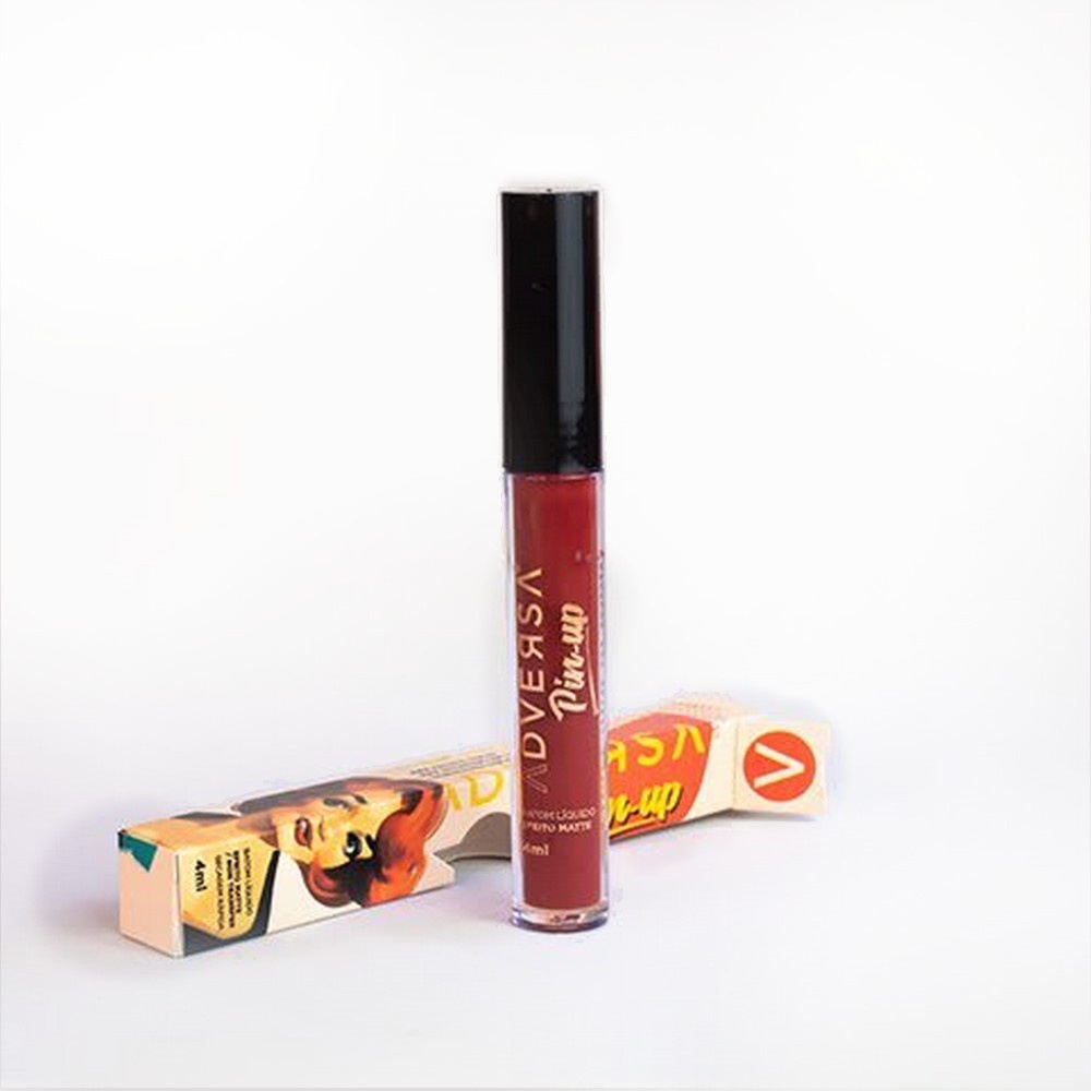 Batom Líquido Matte Vegano Pin-up Adversa Cor Dandara | Shopee Brasil