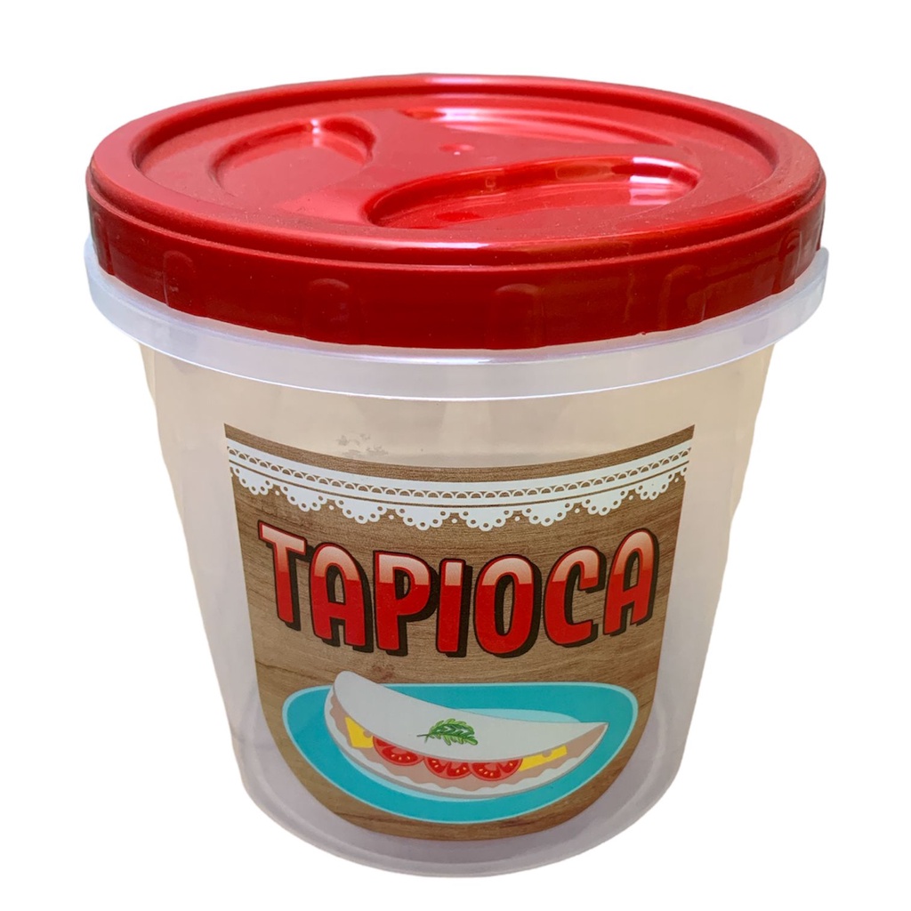 Pote C/ Rosca 1,65l Reforçado Mod. Tapioca Multiuso | Shopee Brasil