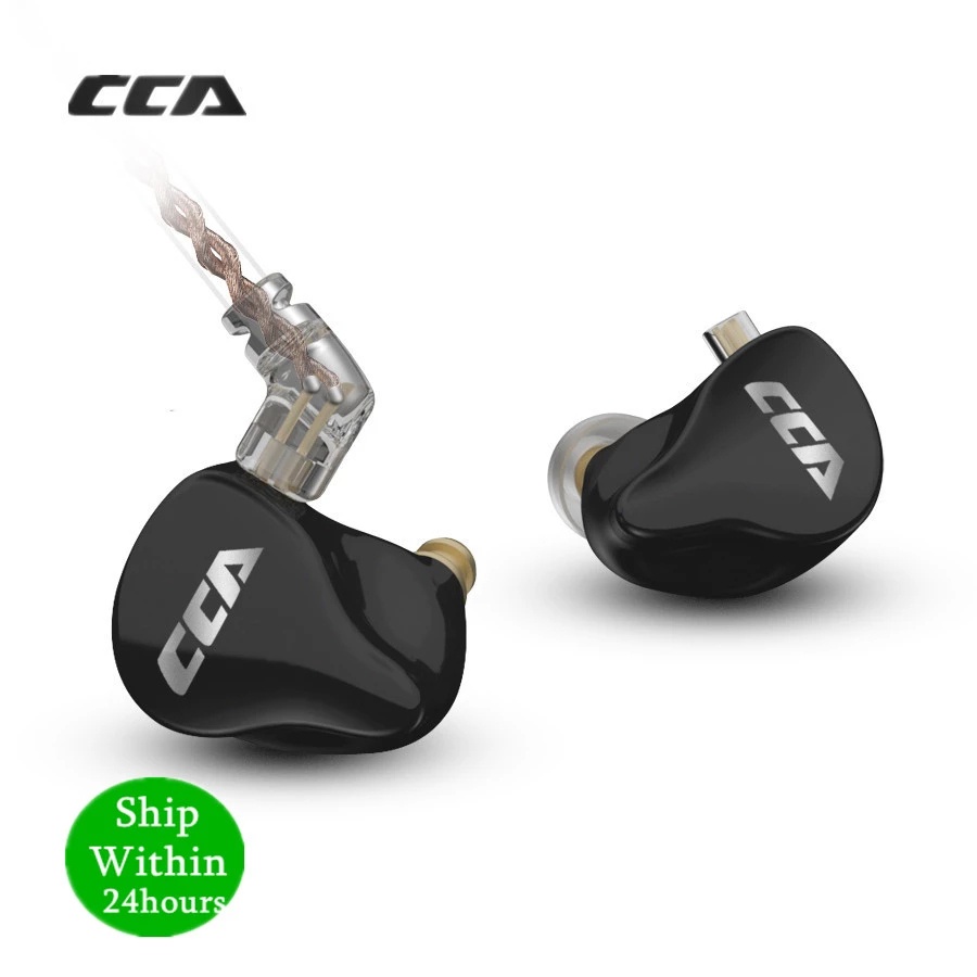 Fone De Ouvido Intra Auricular 1DD 7BA CCA CA16 Com Cabo De Monitoramento Do DriverHIFI 2PIN VX ...