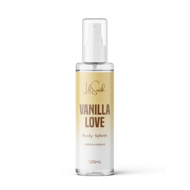 BODY SPLASH VANILLA LOVE LILI SMITH 120ml | Shopee Brasil
