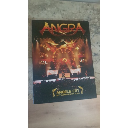 Dvd+Cd Angra Angels Cry 20th Anniversary | Shopee Brasil
