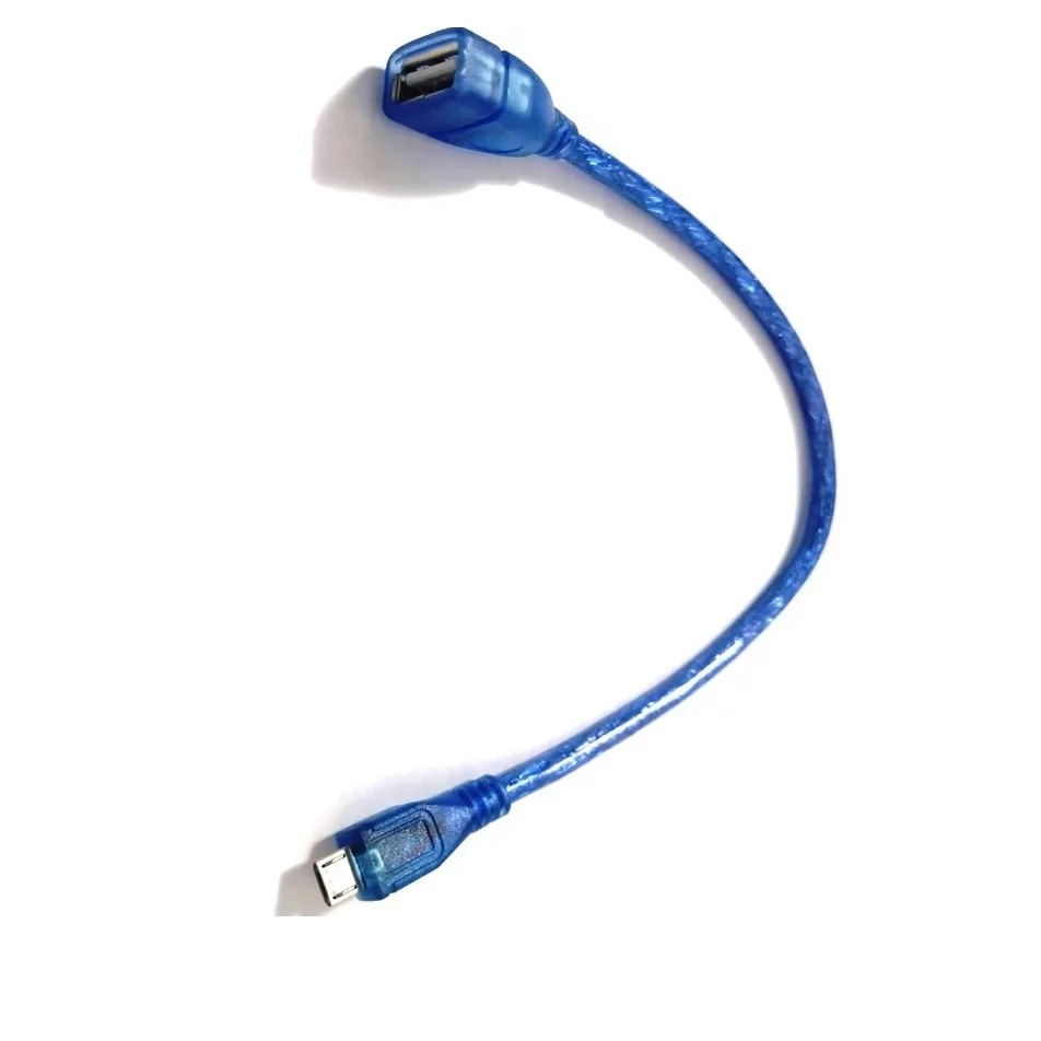 Cabo Extensor Micro Usb V8 Macho X Usb-b Fêmea 2.0 30 cm | Shopee Brasil