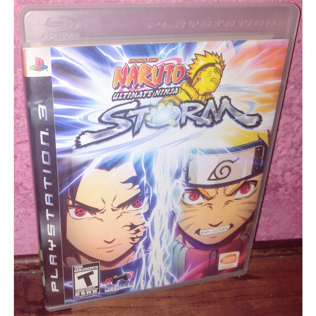 Naruto Ultimate Ninja Storm PS3 mídia física original Play 3 | Shopee ...