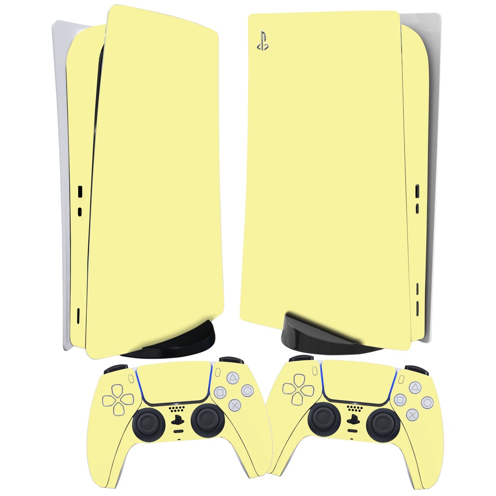 Skin PS5 Digital Edition - Candy Color Yellow - 299 | Shopee Brasil