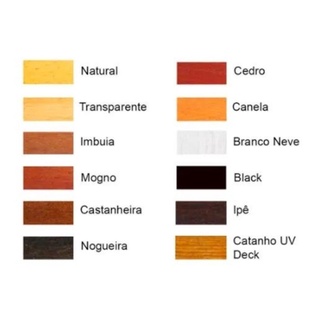 Osmocolor Verniz Stain Madeira - Varias Cores - 3,6Lt - Montana ...