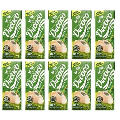 Kit Com 10 Unidades De Coco Ducoco 200Ml | Shopee Brasil