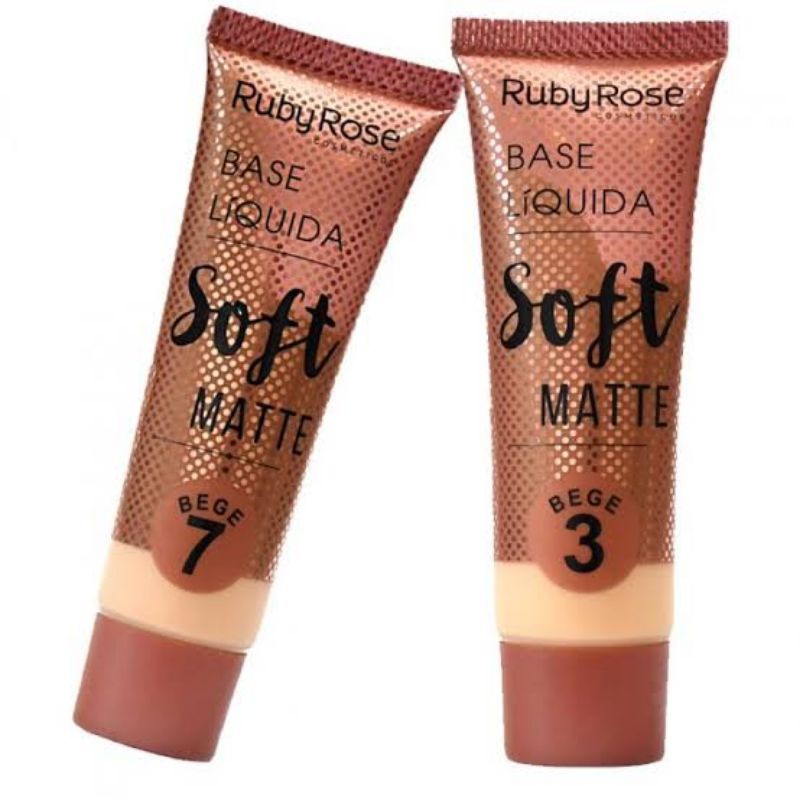 Base Líquida Soft Matte Ruby Rose | Shopee Brasil