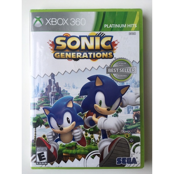 Sonic Generations Xbox 360 Mídia Física Original pronta entrega lacrado ...