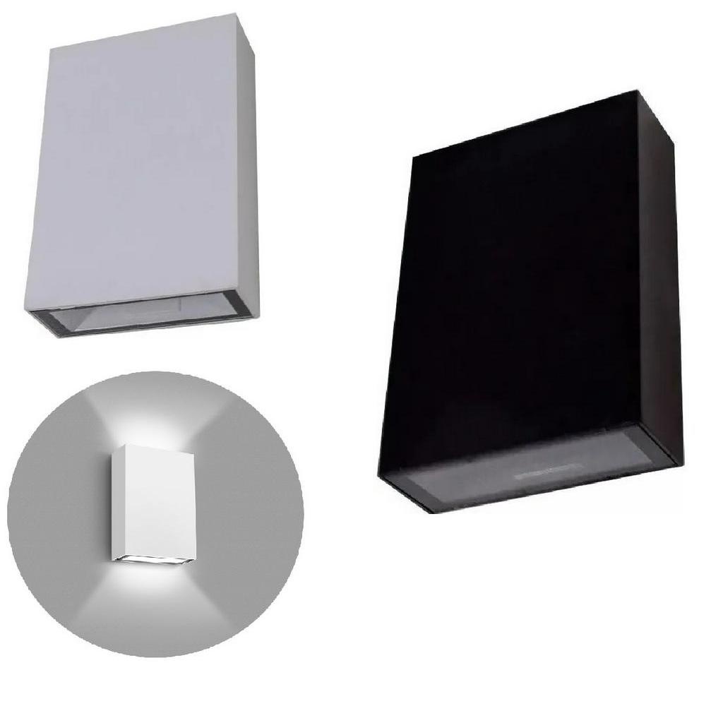 Arandela Blindada Efeito 2 Fachos Duplo Led 4w 3000k 6500k | Shopee Brasil