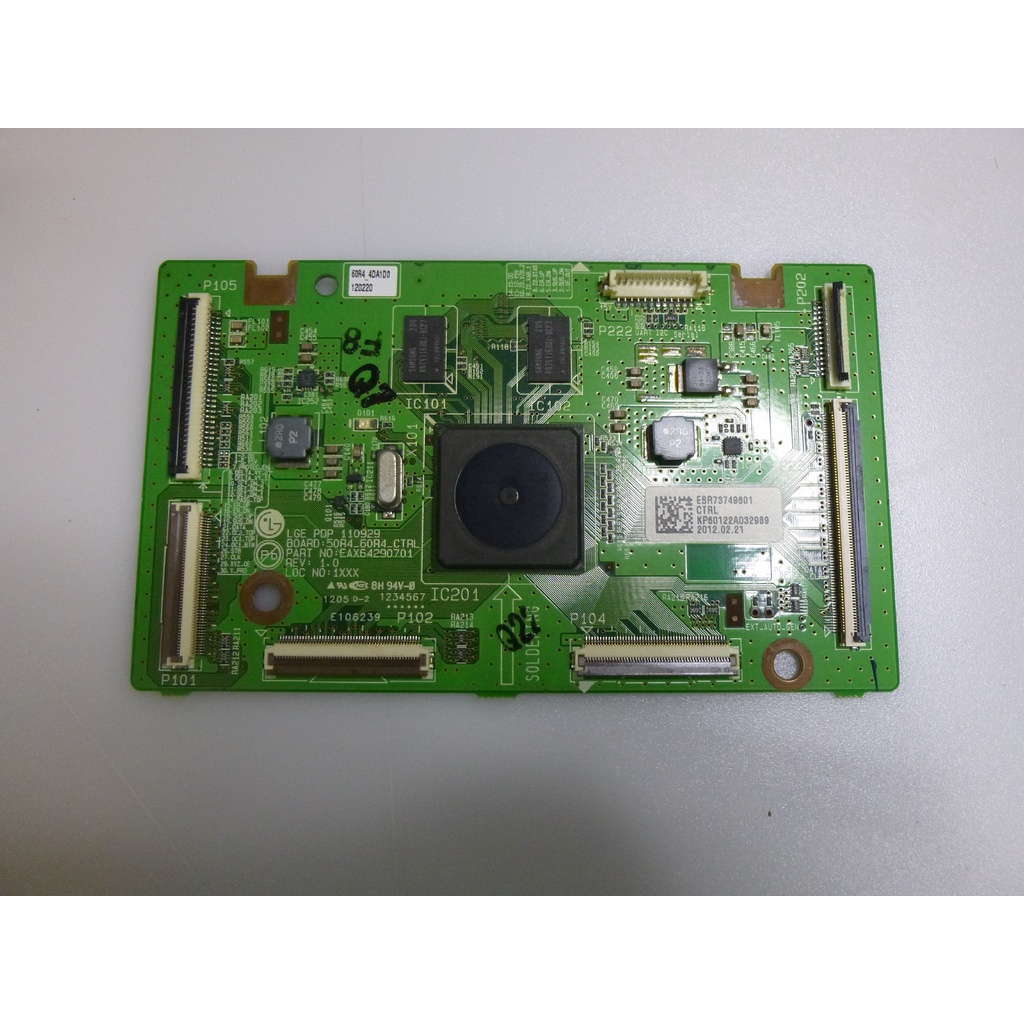 placa controladora tv lg plasma 60pa6500 / ebr73749601 | Shopee Brasil