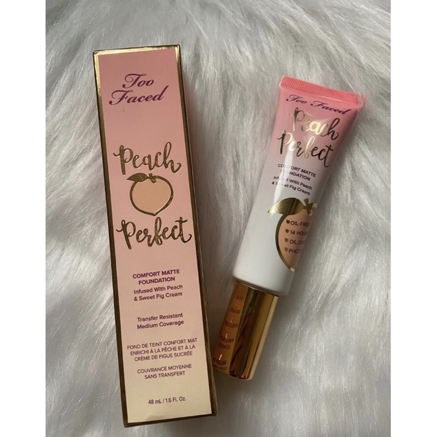 Base Peach Perfect Too Faced | Shopee Brasil
