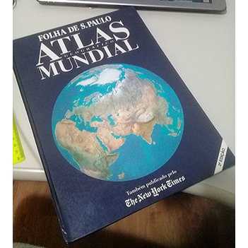 Livro - Atlas Geográfico Mundial - Folha de São Paulo / The New York ...
