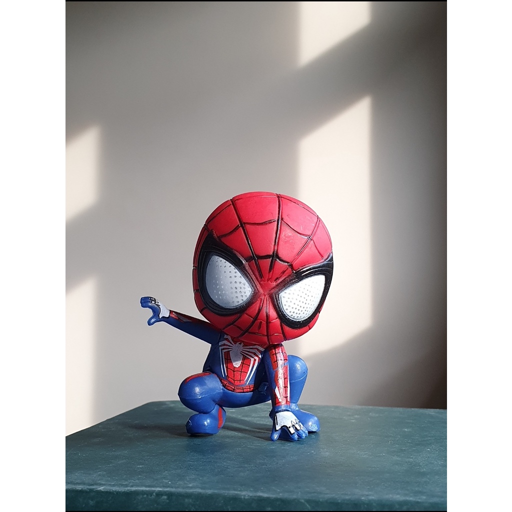Spiderman miniatura em PVC mini Homem Aranha boneco para decoração ...