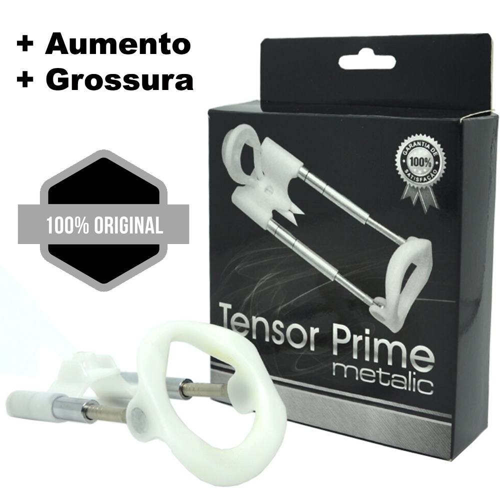 Extensor Alongador Peniano Profissional - Pro Extender System - Branco ...