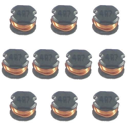 Indutor Smd 4r7 4mm X 3mm Kit Com 10 Peças | Shopee Brasil