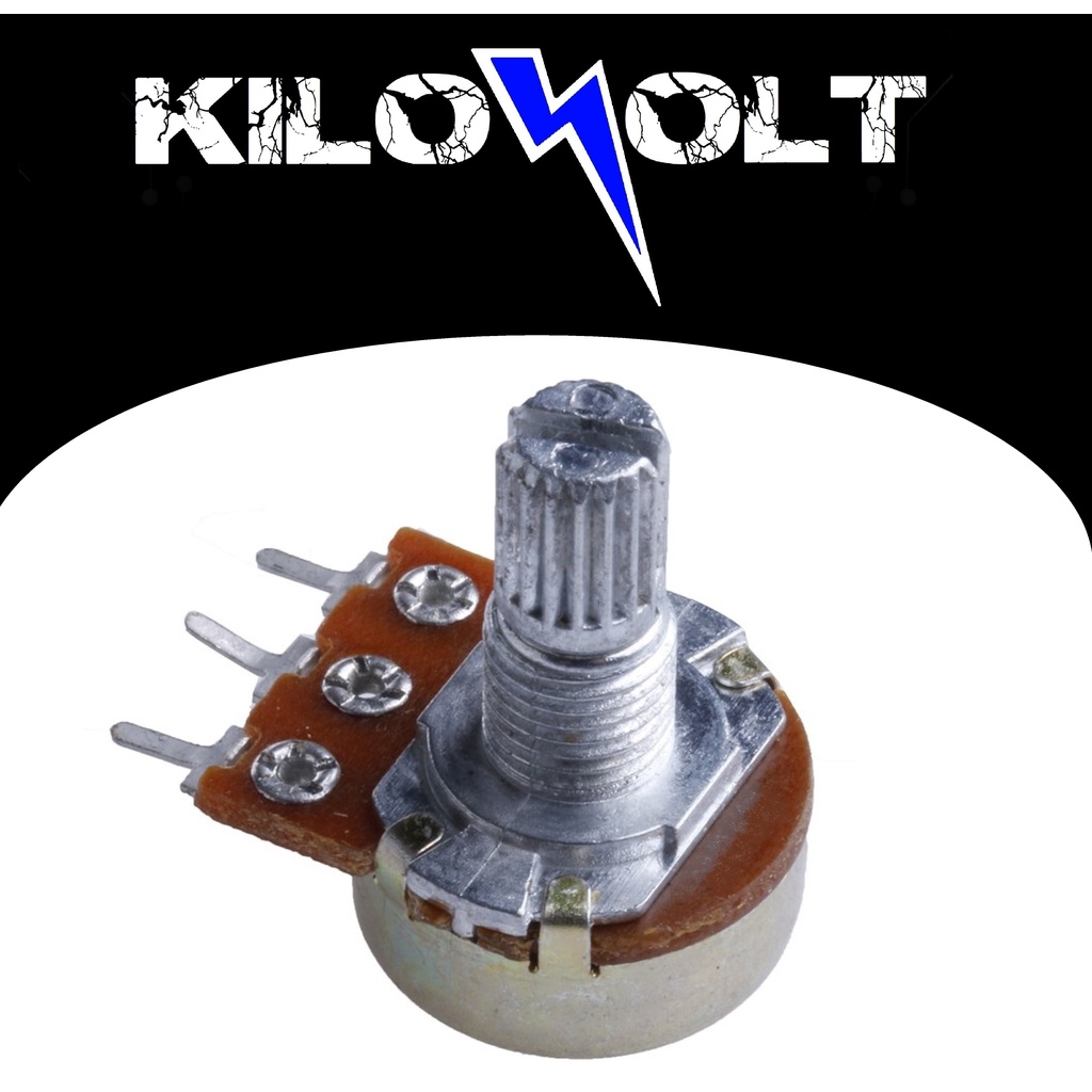 03 Potenciômetro Linear 1K B1K | Shopee Brasil