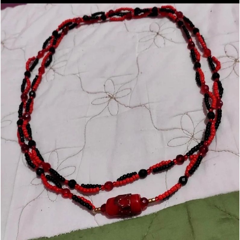 guia de exu braja fio de conta guia de umbanda | Shopee Brasil