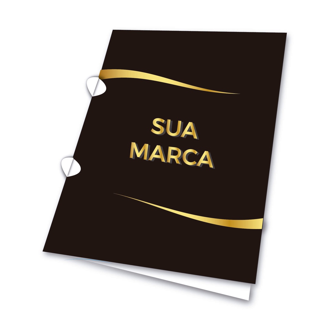 100 Pastas personalizadas para documentos com aba para por papel ...