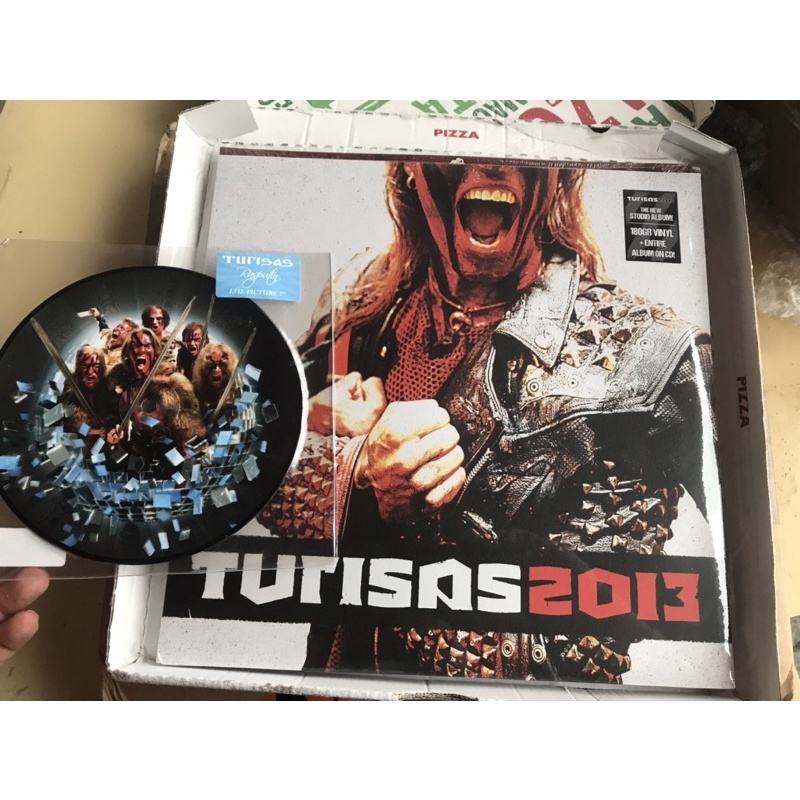 Turisas 2013 12pol + Rasputin 7pol LP Vinil novo | Shopee Brasil