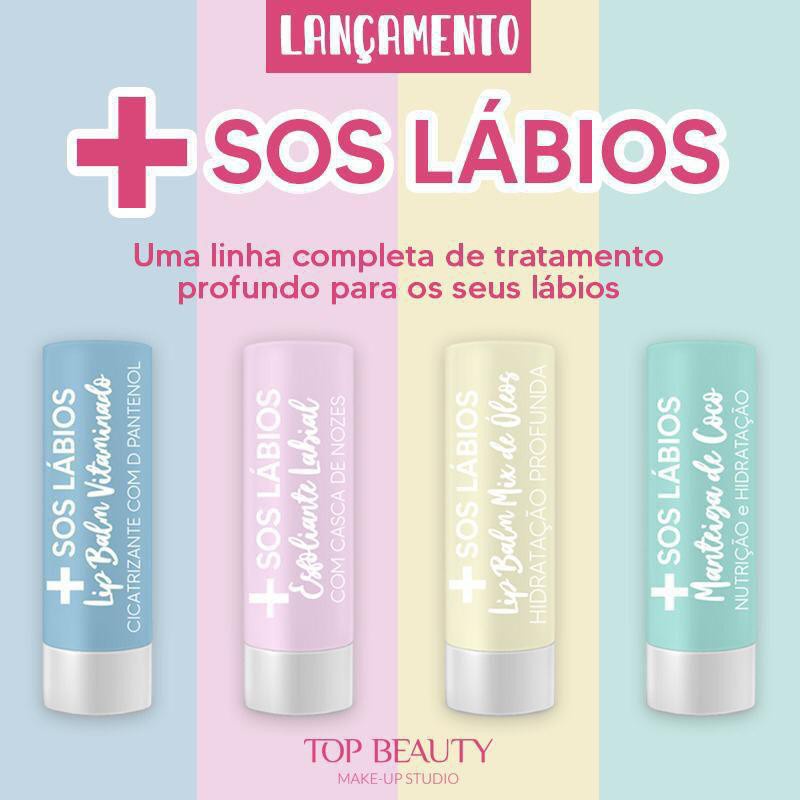 SOS Lábios Lip Balm Manteiga De Cacau Escolha o Seu - Mix Óleos Lip Balm Manteiga Coco ...