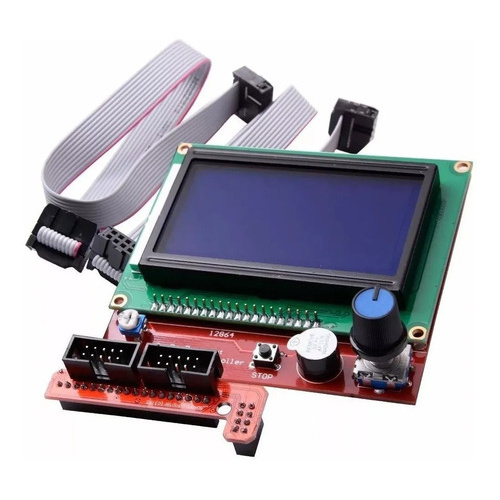 Display Lcd Ramps 1.4 Impressora 3d Reprap Ramps 128x64 [ Código 165 ...