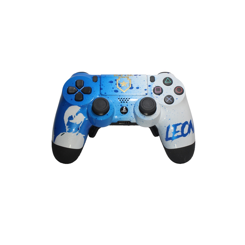 Controle Stelf Ps4 com Grip (Resident Evil 2 Leon) | Shopee Brasil