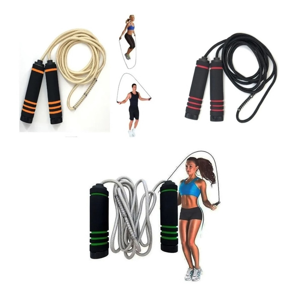 Corda de Pular MBFit Profissional Crossfit Jump Pular Corda | Shopee Brasil
