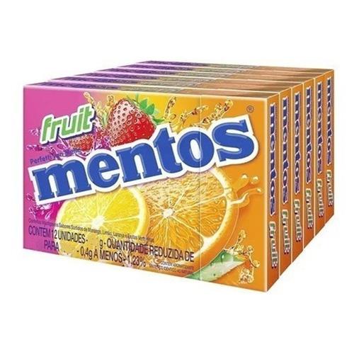 Mentos Slim Box Display 12 X 24,1G - Fruit | Shopee Brasil