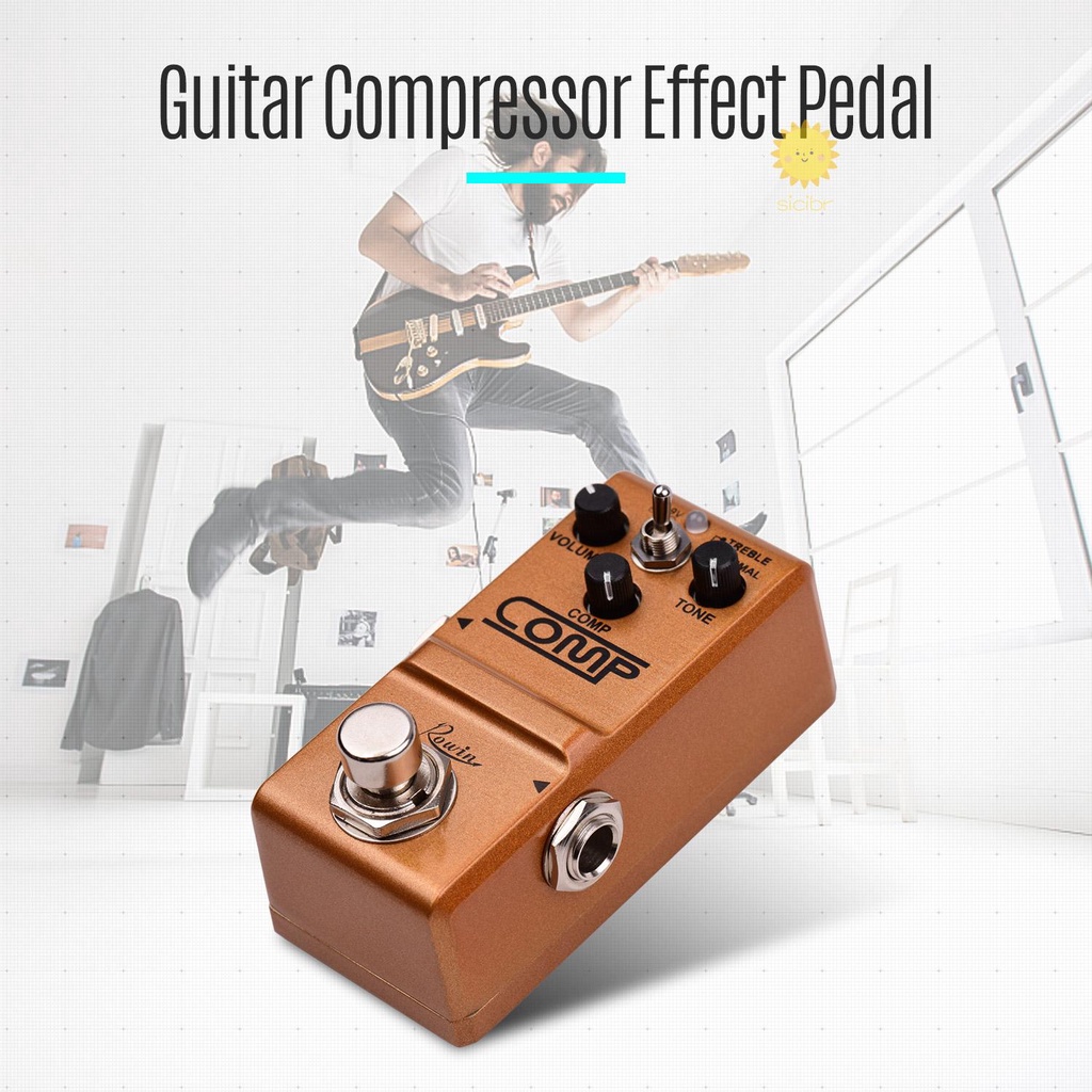 Sici Rowin Compressor Guitarra Efeito Pedal Verdadeiro Bypass | Shopee ...