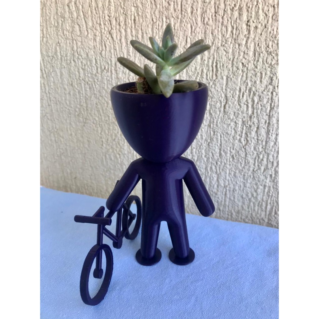 Vaso para plantas - Bob Ciclista | Shopee Brasil