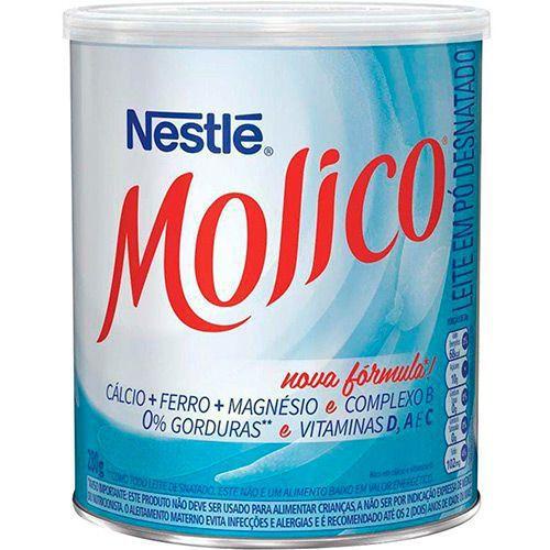 Leite Em Pó Desnatado Molico Total Cálcio Lata 280g - Nestle | Shopee ...