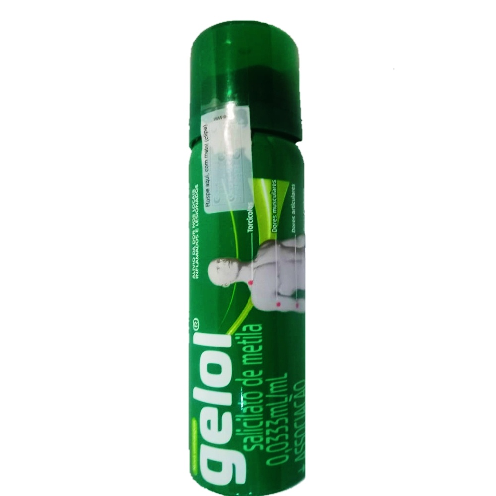 Gelol , aerosol 60 ml | Shopee Brasil