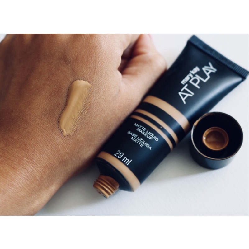 Base líquida matte At Play Deep Tan Mary Kay | Shopee Brasil