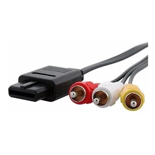 Cabo RCA Av Super Nintendo Snes Game Cube Nintendo 64 Famicom | Shopee ...