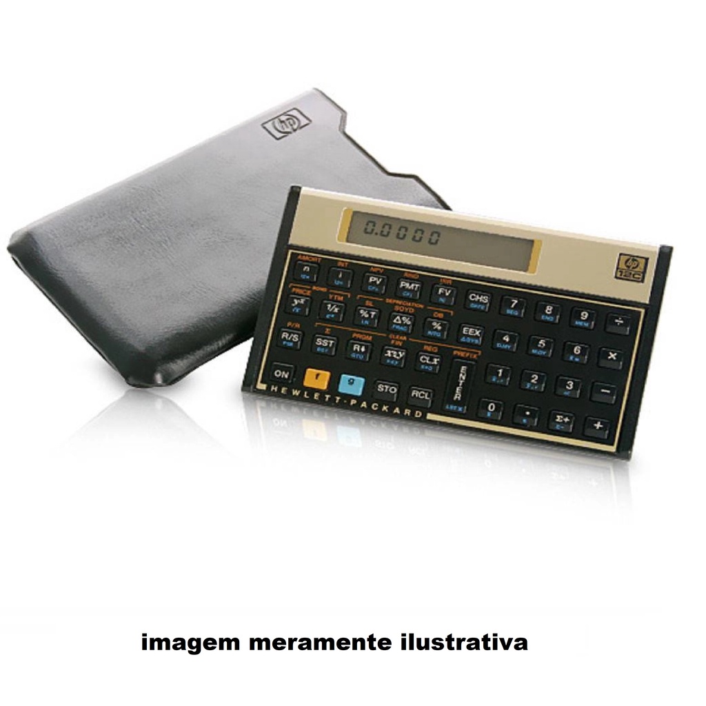 Calculadora Financeira 12c Gold + Capa - Hp | Shopee Brasil